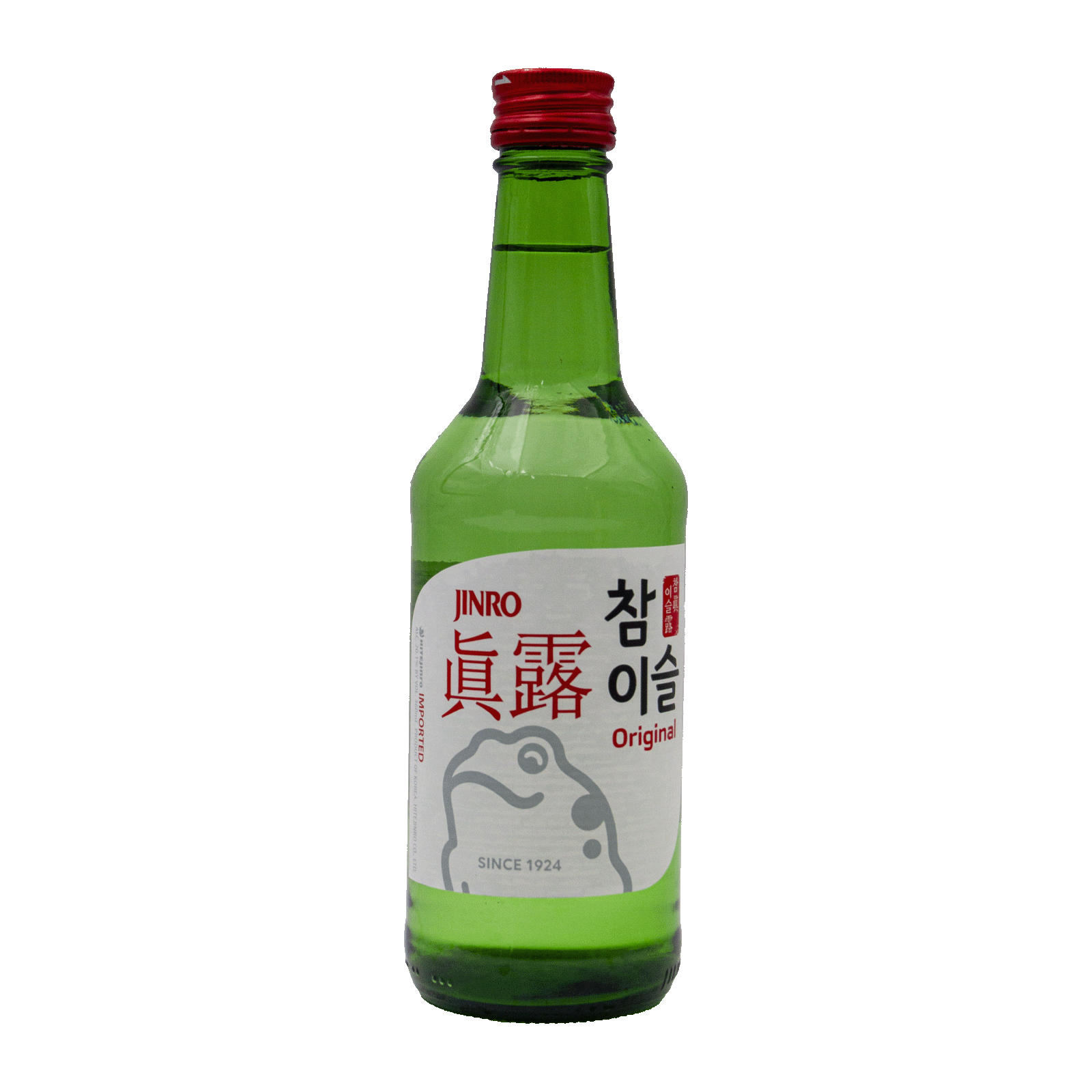 竹子味烧酒珍力 Soju Zhenlu con sabor a bambú 360ml – yyasianmarket